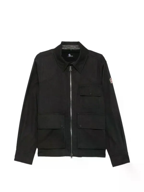 Moncler Zip-up Multi-pocket Shirt Jacket
