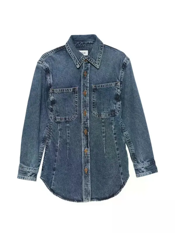 AGOLDE Wilma Panelled Denim Shirt