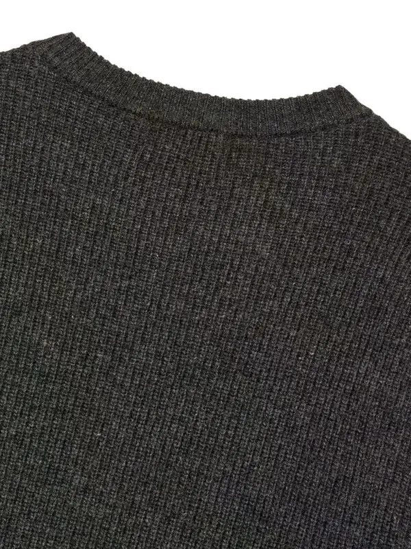 STUDIO TOMBOY Striped Panelled Sweater