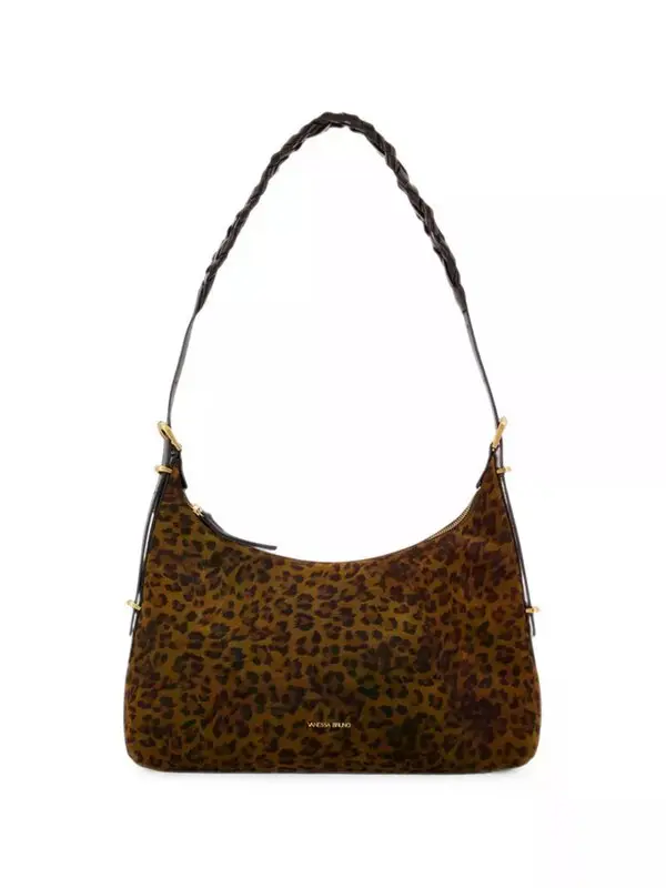 Vanessa Bruno Jess Leopard-print Shoulder Bag