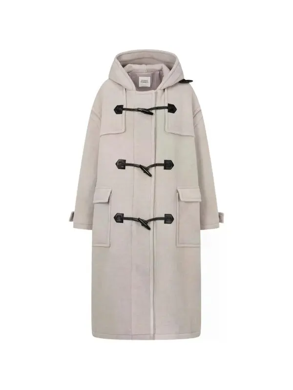STUDIO TOMBOY Hooded Toggle-fastening Coat