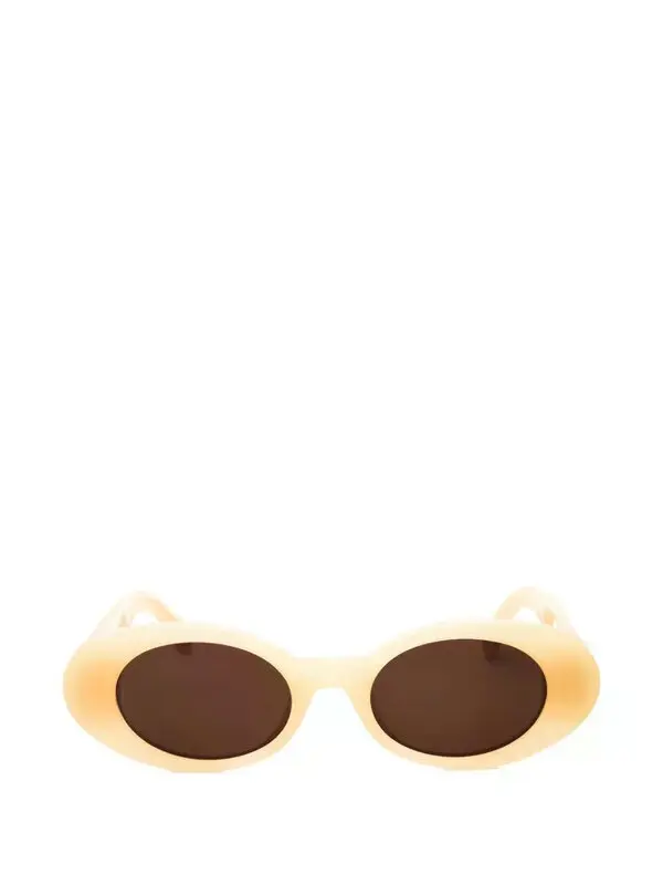 Palm Angels Gilroy Oval-frame Sunglasses