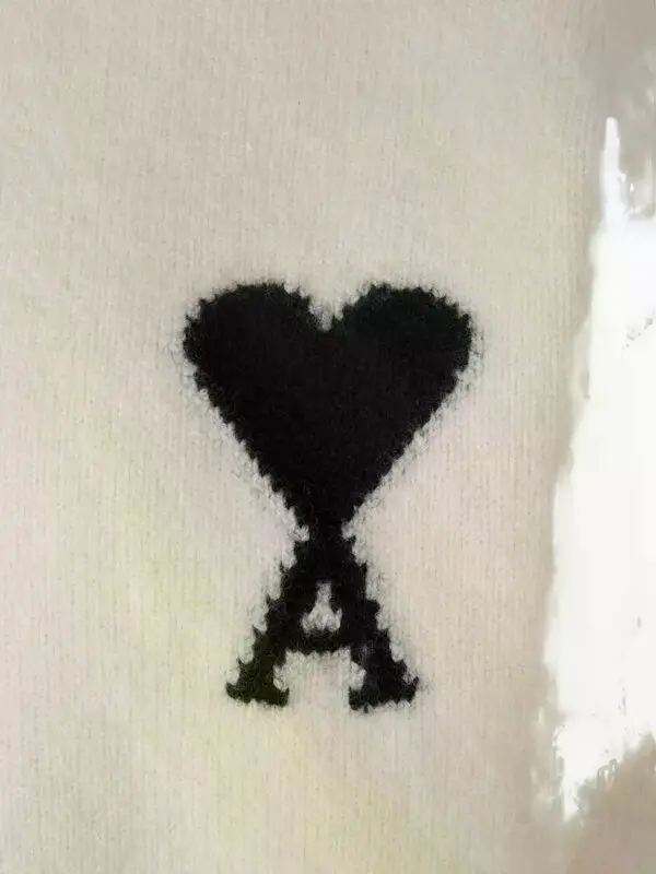AMI Paris De Coeur Roll-neck Sweater