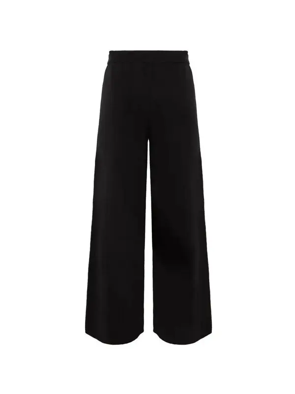 LANEUS Wide-leg Knitted Trousers