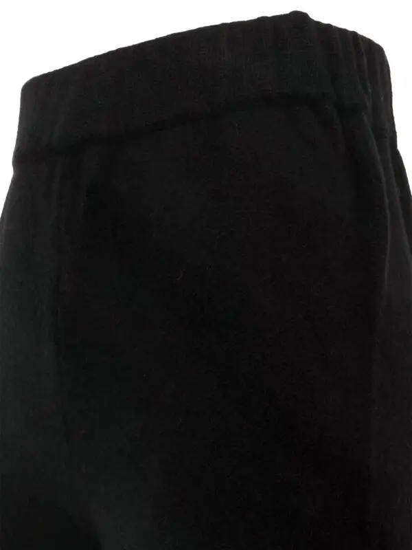 LANEUS Wide-leg Knitted Trousers