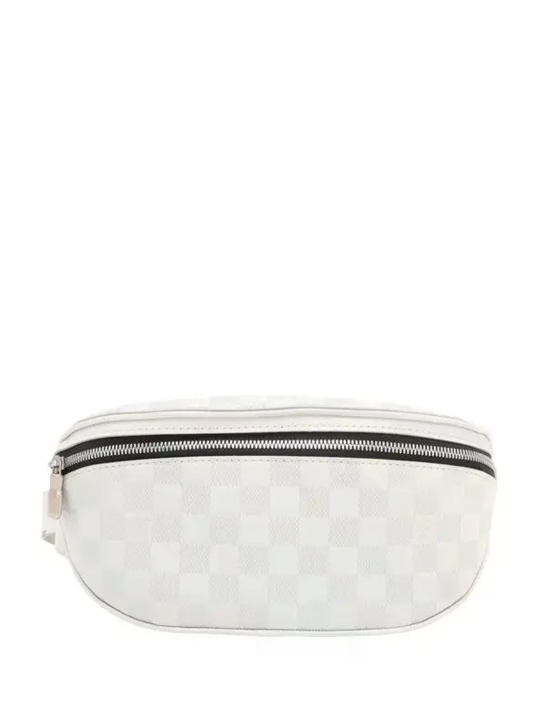 LOUIS VUITTON 2021-2026 Damier Infini Campus Bumbag Belt Bag - White