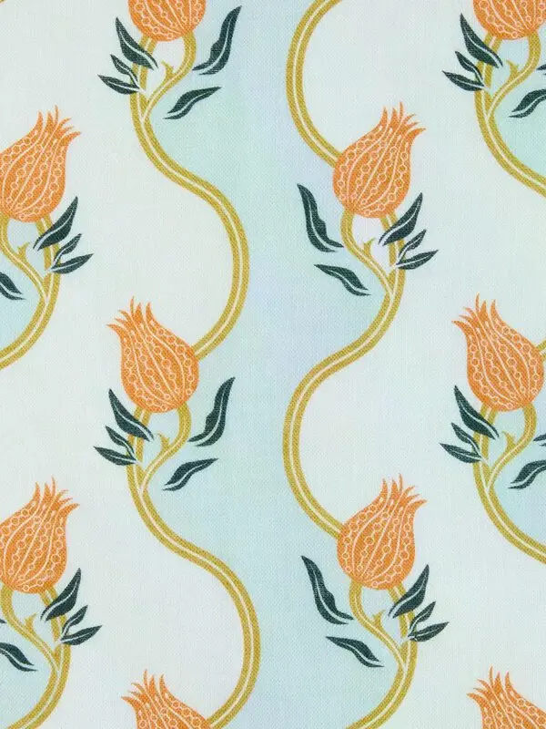 La DoubleJ Melograno Placee Floral-print Napkins