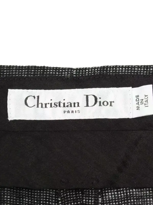 Dior 2010s Checked Shorts