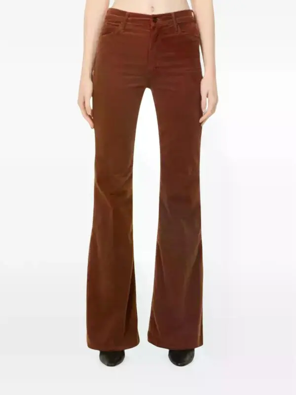 MOTHER The Doozy Corduroy Flared Trousers