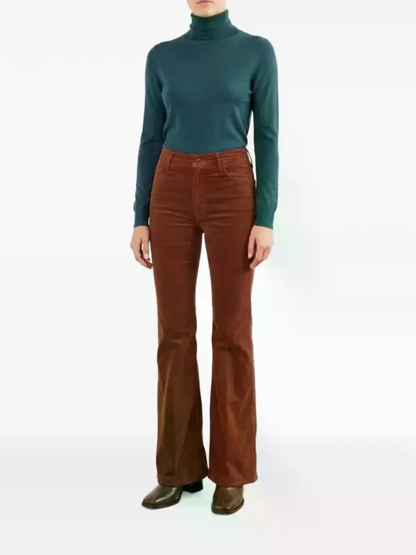 MOTHER The Doozy Corduroy Trousers - Brown