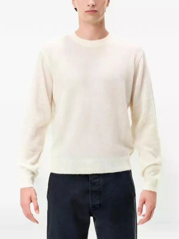 CYCLE Omar Crew-neck Sweater - Neutrals