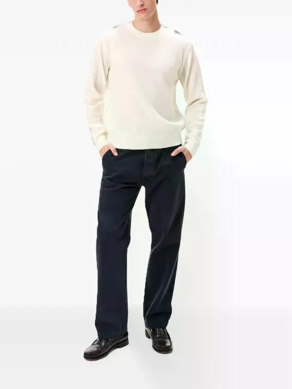 CYCLE Omar Crew-neck Sweater - Neutrals