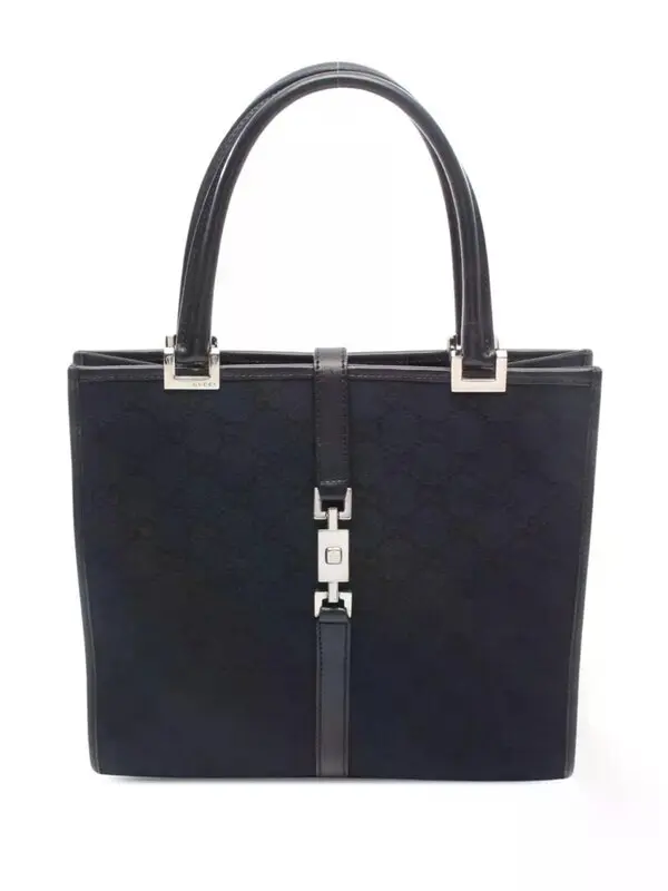 Gucci 1990-2000 Gg Canvas Jackie Handbag