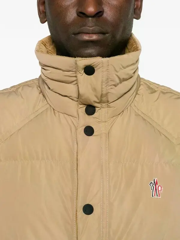 Moncler Evans Quilted High-neck Gilet