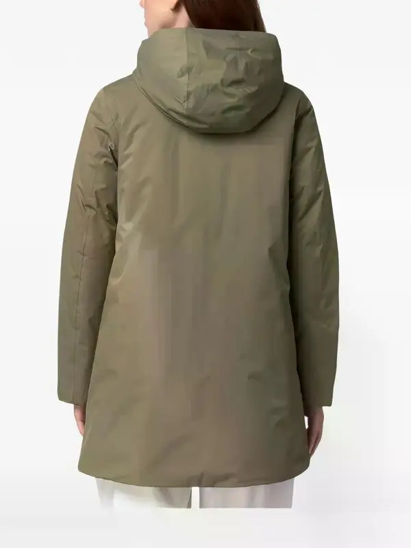 K-WAY Sophie Hooded Logo-patch Jacket