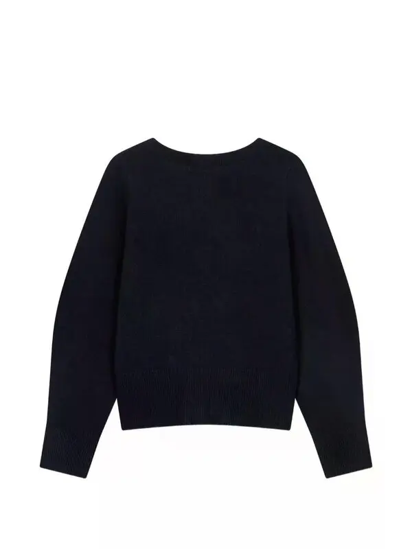 STUDIO TOMBOY Asymmetric-fastening Cardigan