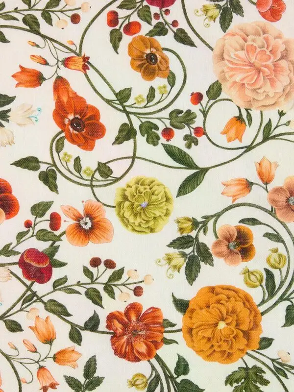 La DoubleJ Botticelli Floral-print Napkins