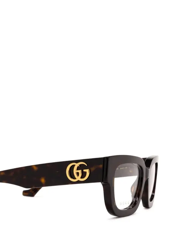 Gucci Rectangular Logo Glasses