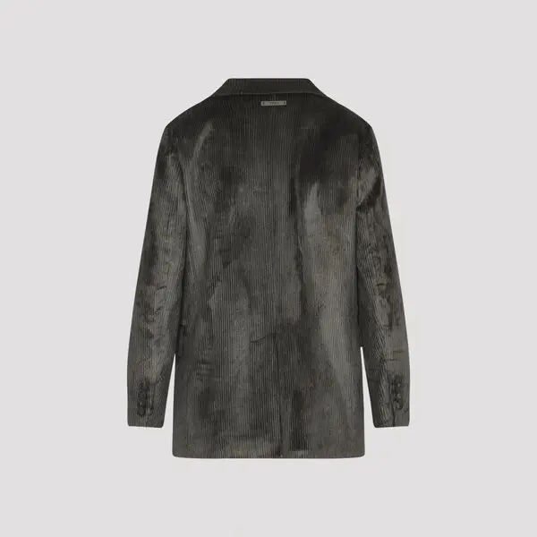 Peserico Textured Single-breasted Blazer