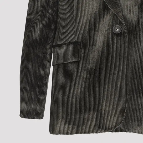 Peserico Textured Single-breasted Blazer