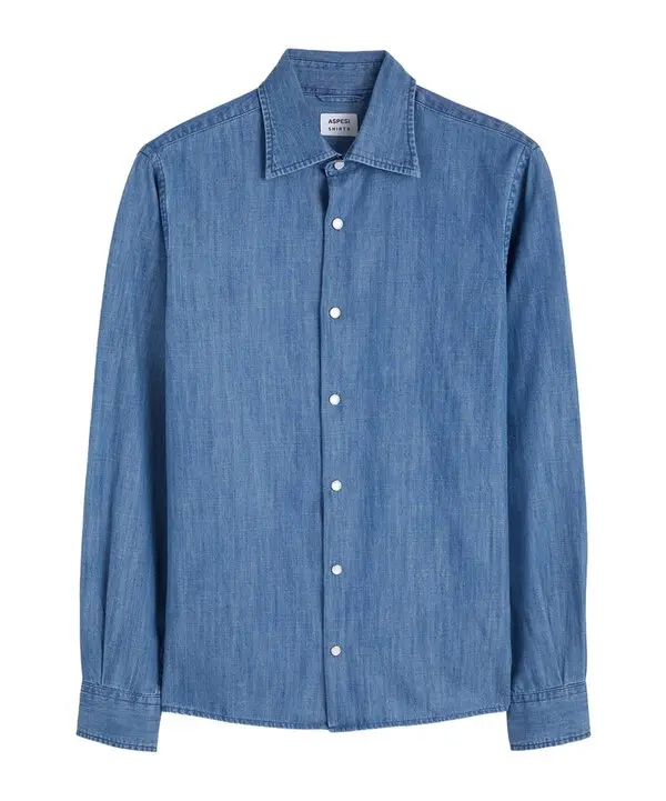 Aspesi Denim Western Style Shirt