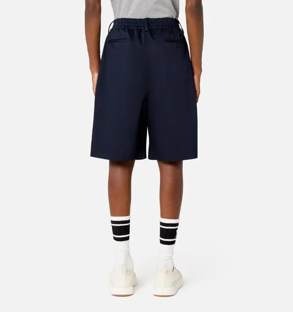 AMI Paris Button Detailed Chino Shorts