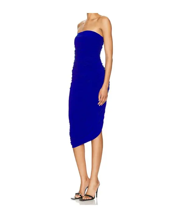Norma Kamali One Shoulder Dress