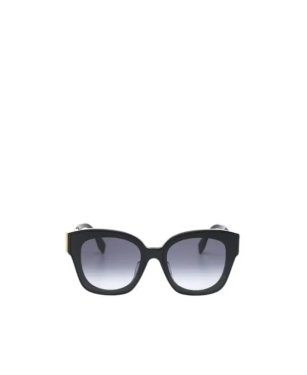 Fendi Cat's Eye Gradient Sunglasses - Black