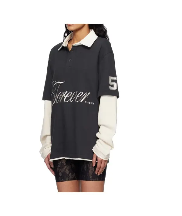MISBHV Cotton Polo Top