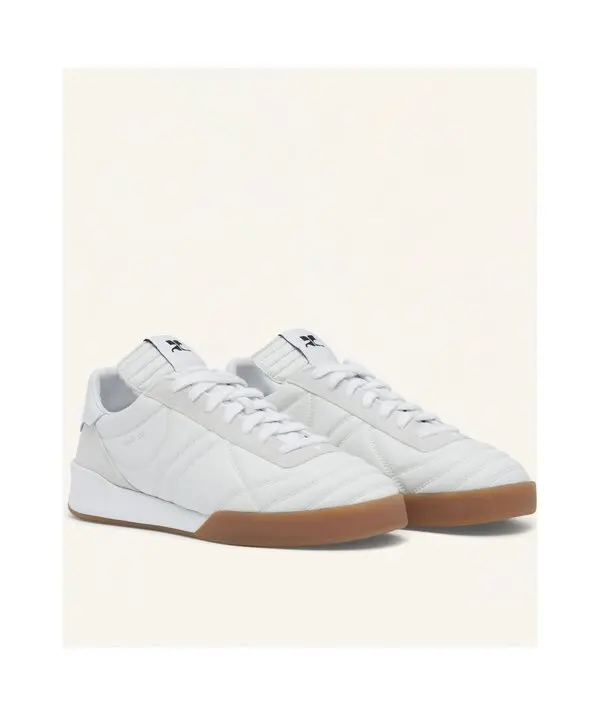 COURREGES Low-top Leather Sneakers