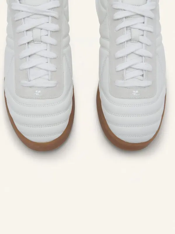 COURREGES Low-top Leather Sneakers