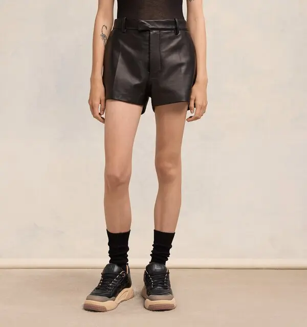 AMI Paris Sn1509 Leather Sneakers