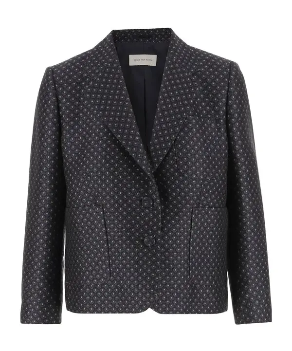 Dries Van Noten Long-sleeved Suit Jacket