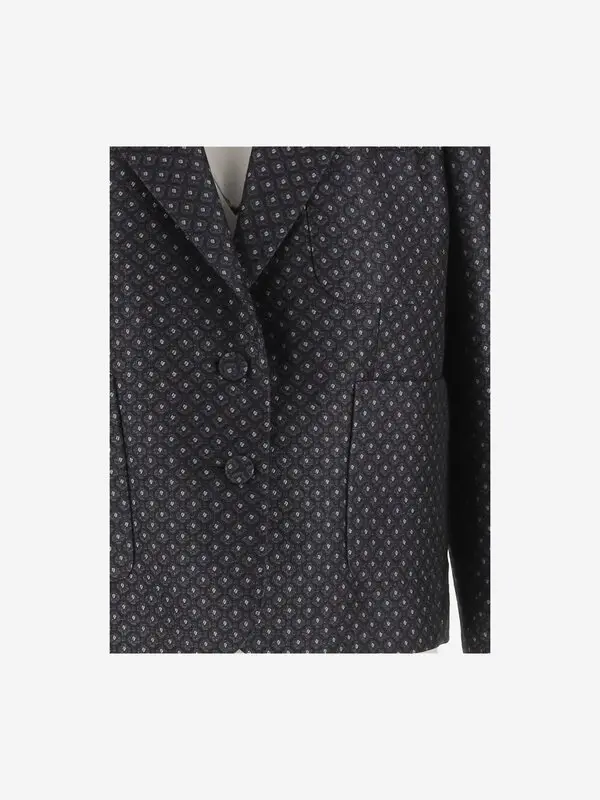 Dries Van Noten Long-sleeved Suit Jacket