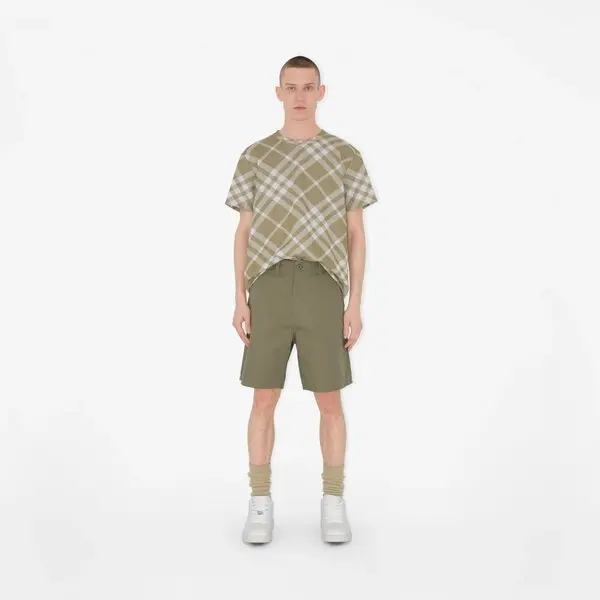 Burberry Cotton-twill Bermuda Shorts
