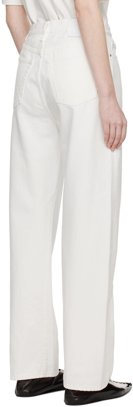 TOTEME Logo Patch Straight-leg Jeans
