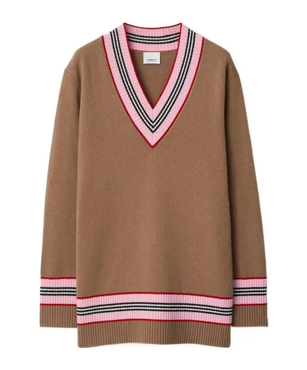 Burberry Signature Striped Cashmere Sweater