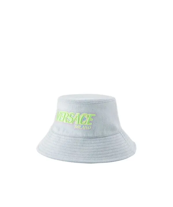 Versace Embroidered Logo Bucket Hat