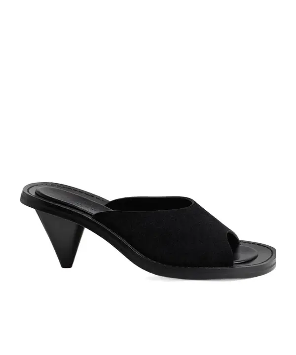 Phoebe Philo Round-toe High-heeled Sandals