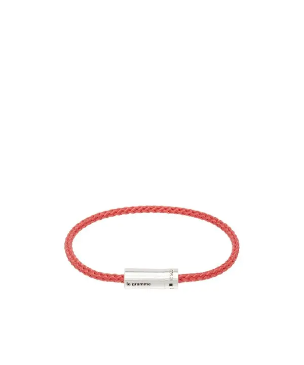 Le Gramme Engraved-logo Nato Bracelet