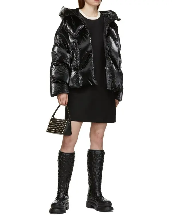 Valentino Garavani Atelier Floral-embossed Mid-calf Rain Boots
