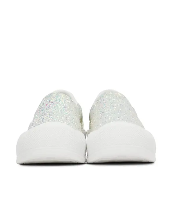 Alexander McQueen Glitter Slip-on Sneakers