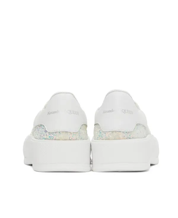 Alexander McQueen Glitter Slip-on Sneakers