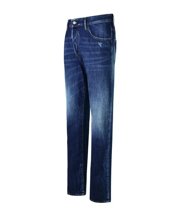 Dsquared2 Straight Leg Slim Jeans