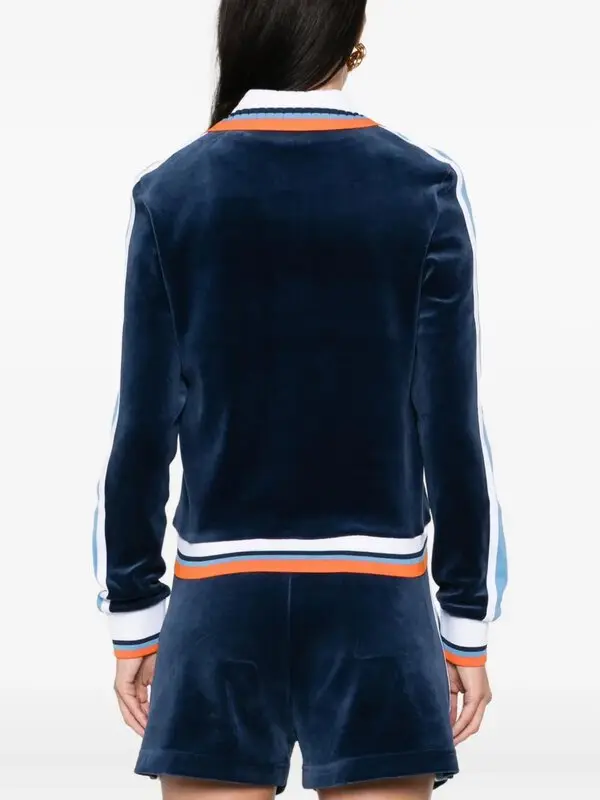 Casablanca Stripe Detail Casual Jacket
