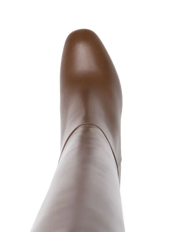 AQUAZZURA Sellier Round Toe Boots