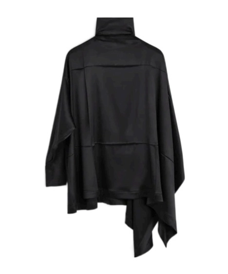 Phoebe Philo Caped Top - Black