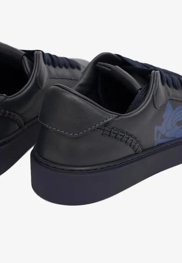 Etro Leather Low-top Sneakers
