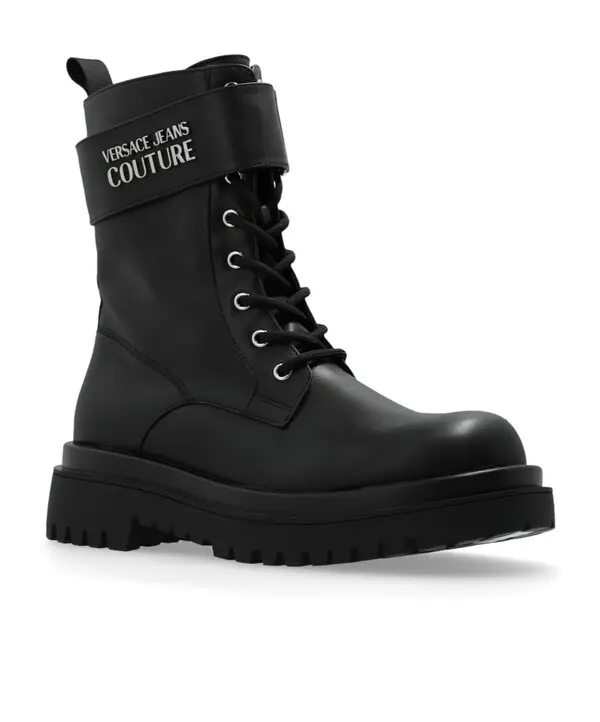 Versace Drew Lace-up Boots