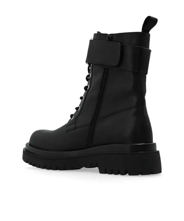 Versace Drew Lace-up Boots
